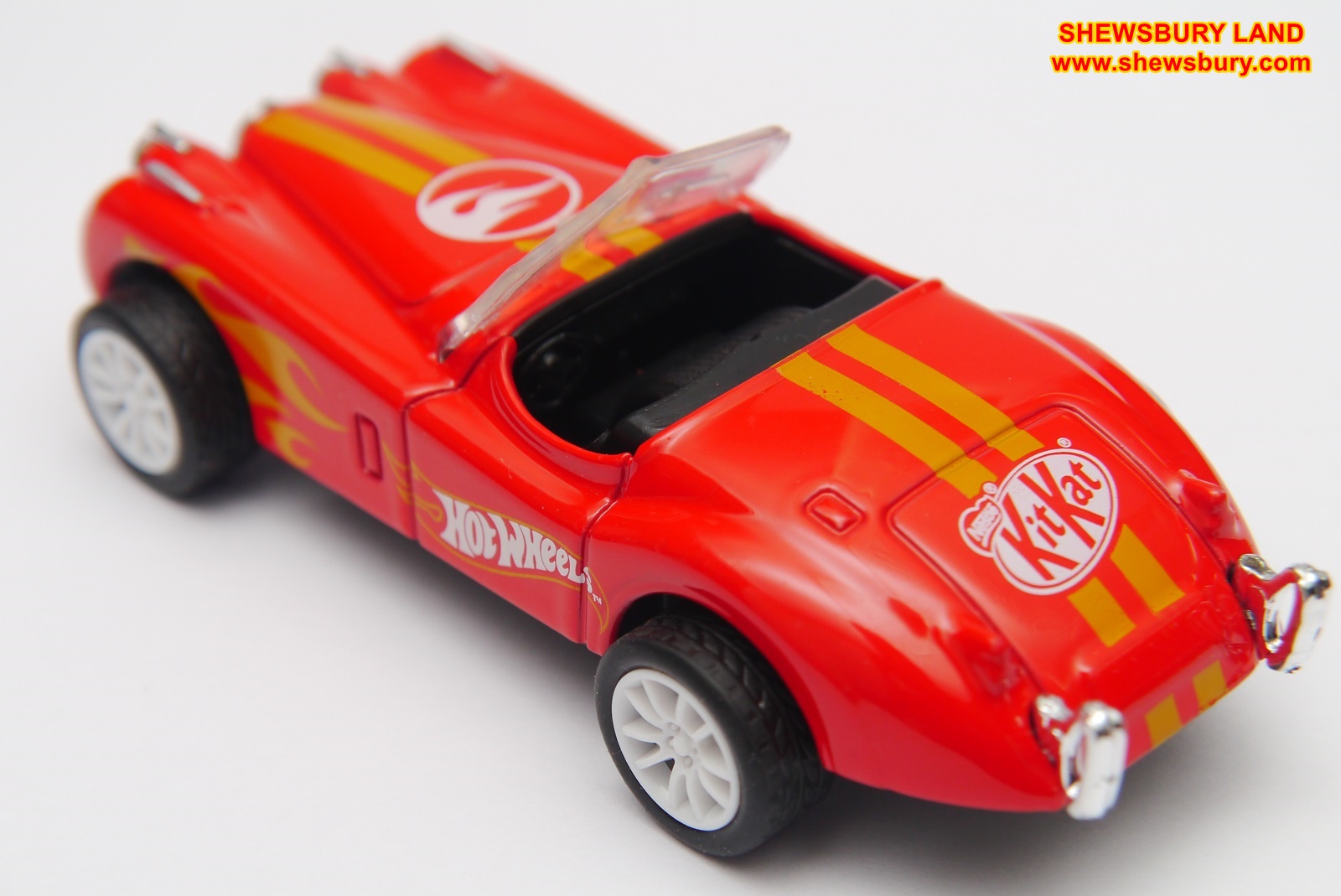 Nestle Kit Kat Hot Wheels Roadster Vintage Car (Jaguar XL120)