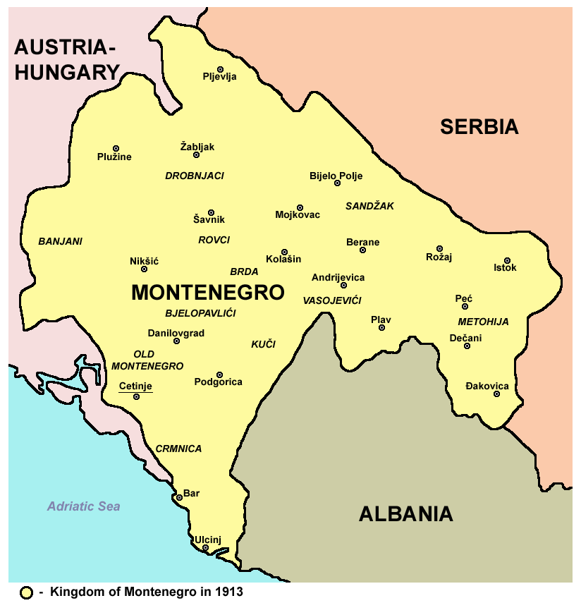 Big Blue 1840-1940: Montenegro