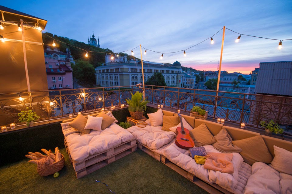 Decoração de terraço, Design de terraço, Festa no terraço