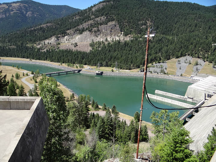 Reflections From the Fence: Libby Dam, Libby, Montana