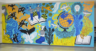 Damarak The Destroyer: Mural for language school in Thailand