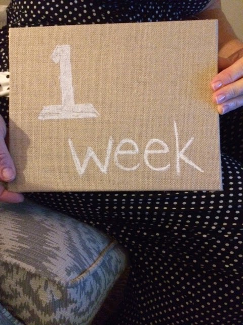 Kendall Boggs Fine Arts and Crafts: Happy One Week Birthday!