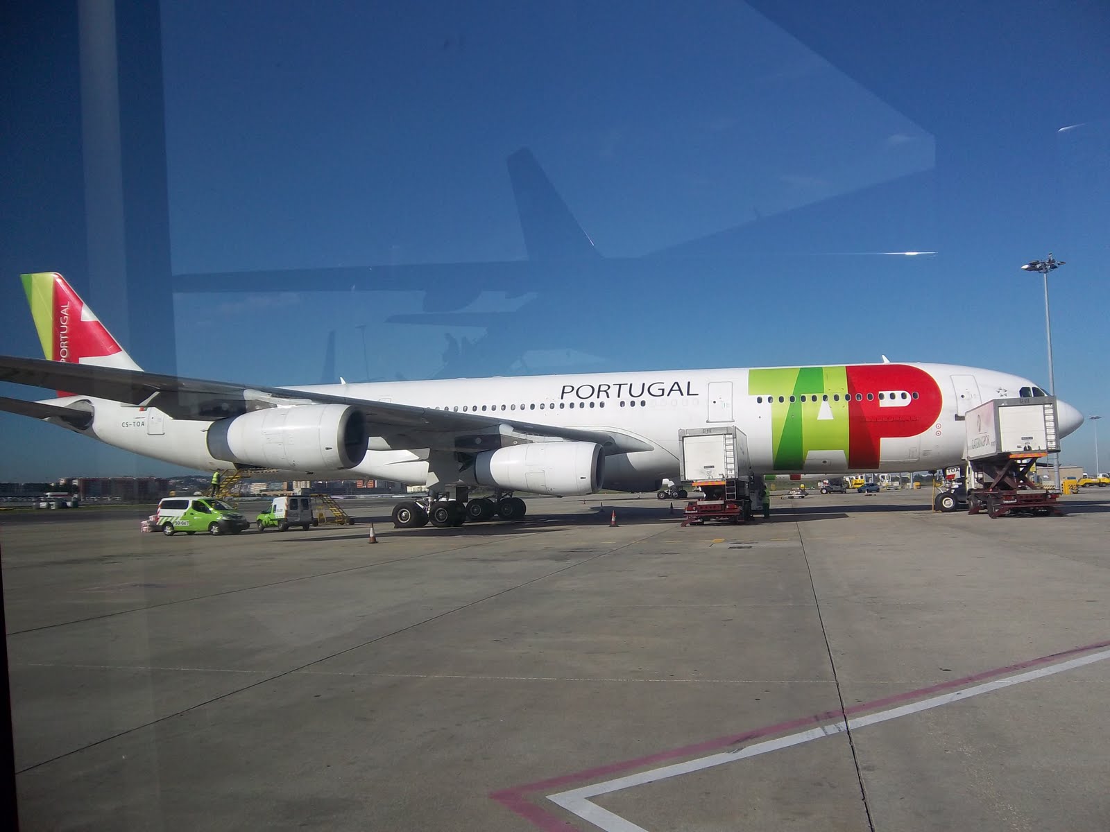 spotter na praia da vitória: Aviões TAP portugal