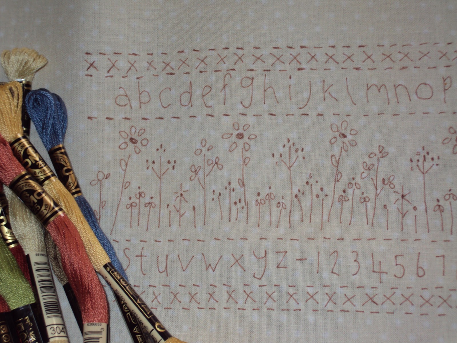 Cheryl's Stitchings: Lots of Stitcheries Ready