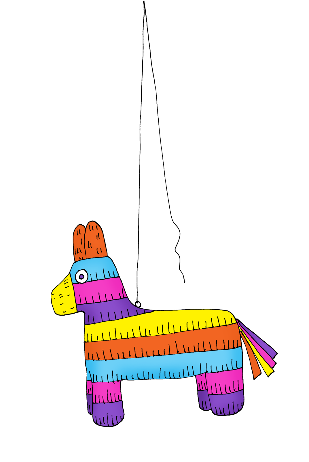 Free Dearie Dolls Digi Stamps: Pinata! Hey I got a cute idea for a card ...