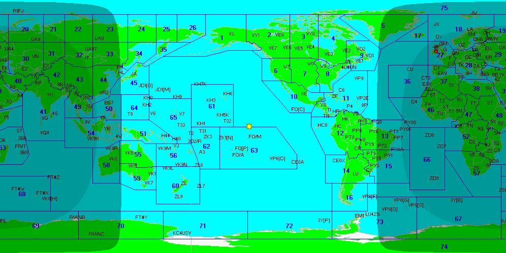 Ham Radio Ireland - EI2KC: It's Spring Equinox, and look at the grey line!!