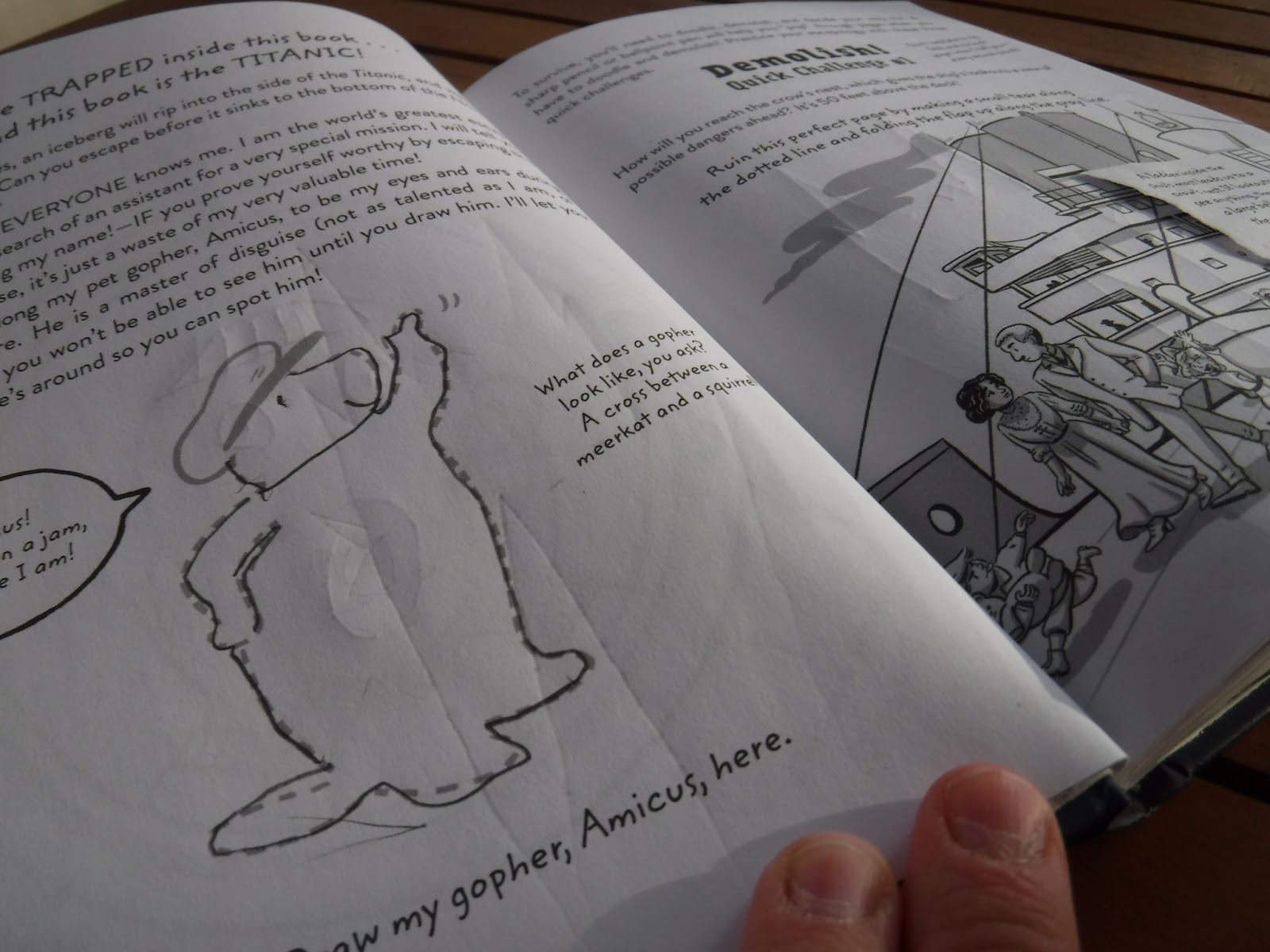 Escape this Bookstore Event and Escape this Book: Titanic Review