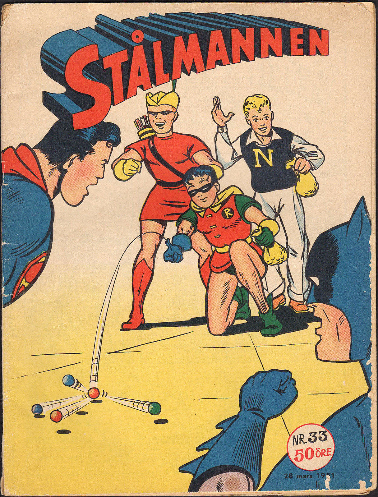 Zontar of Venus: SWEDISH Superman and Batman Comics