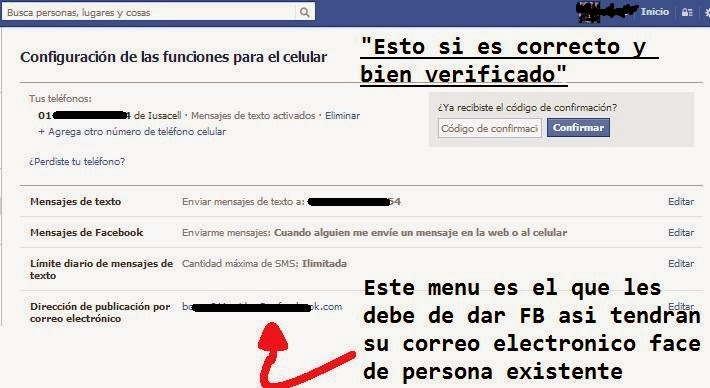 Verificar correctamente una cuenta de Facebook. | RolePlay/Fake.