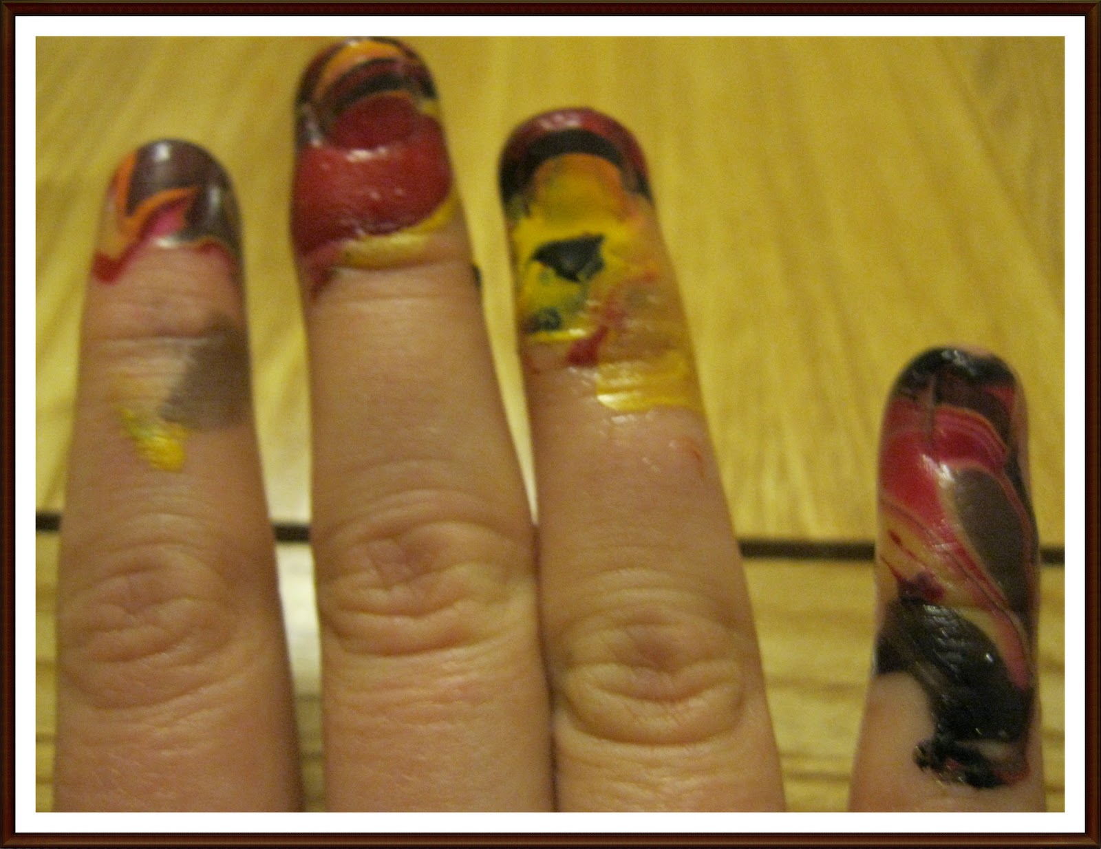 Laura Larrie: Marble Nails Fail