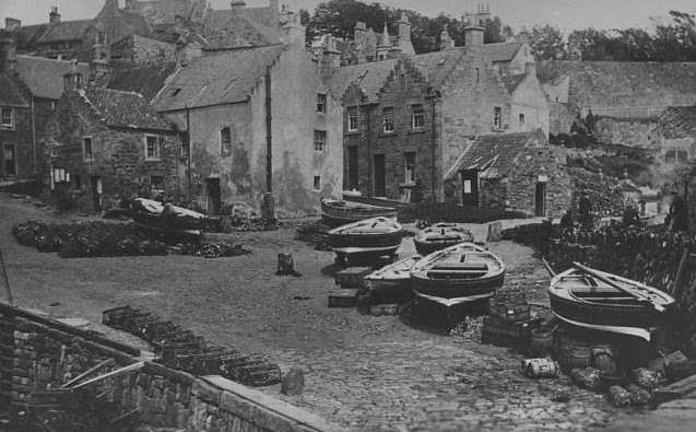 Tour Scotland: Old Photograph Crail Scotland