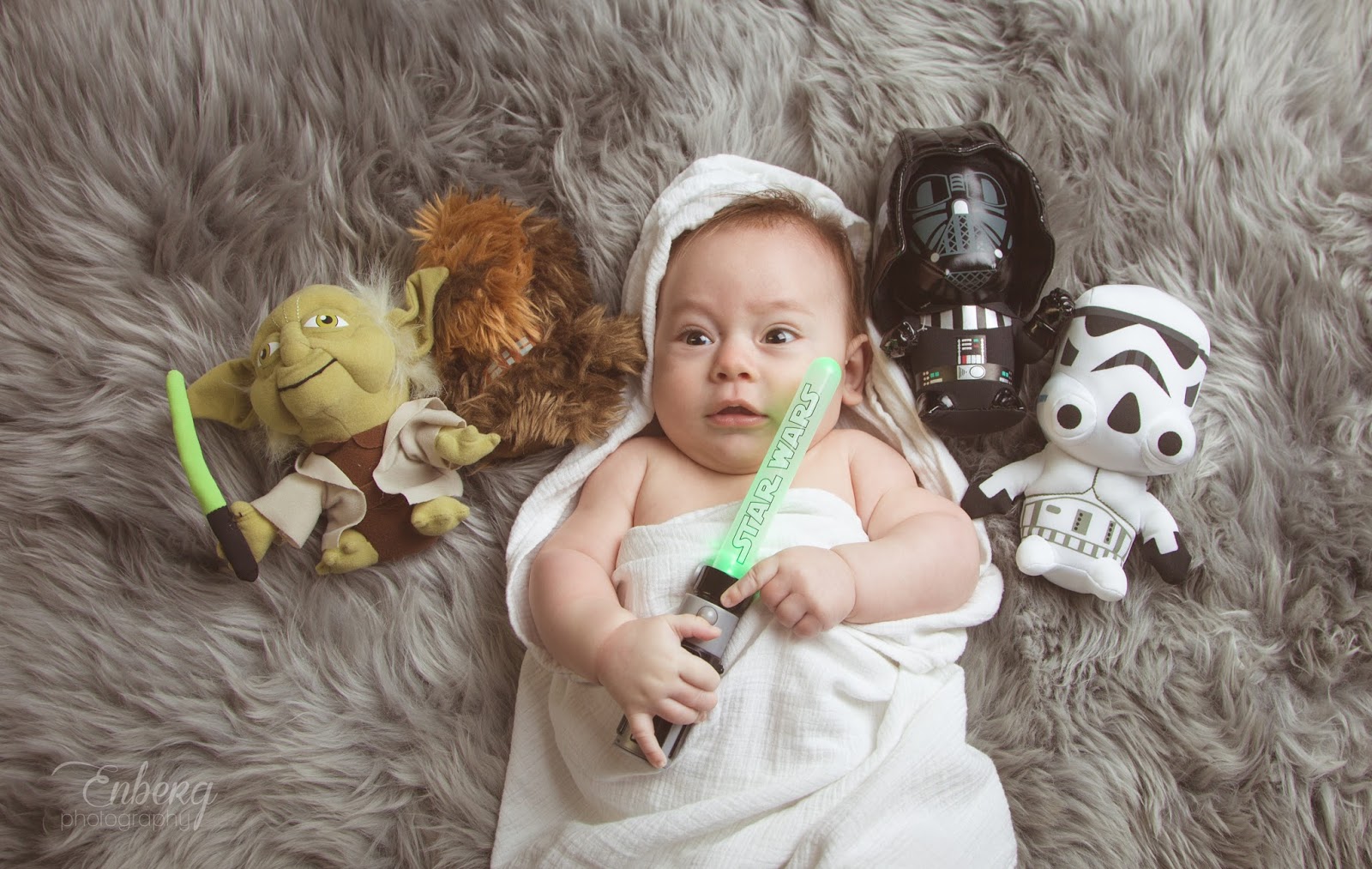 Enberg Photography: Baby Luke's Star Wars Portraits