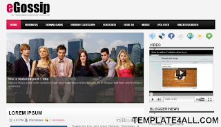 All Free Premium Wordpress Themes: Free Blogger Gossip Celebrity Layout ...
