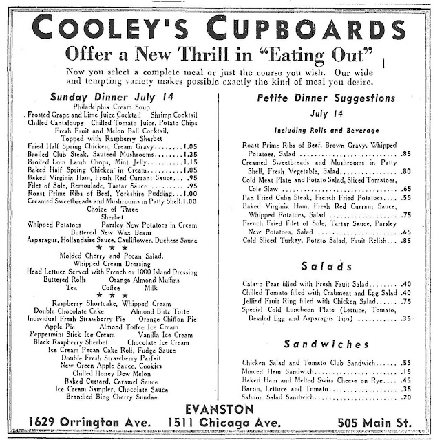 Under Every Tombstone: LET'S ALL MEET AT COOLEY'S CUPBOARD - Roy W. Cooley