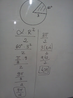 EXERCÍCIOS DE ÁREA DO SETOR CIRCULAR 6