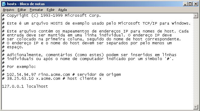 TECNOSOLUTION: ARQUIVO HOSTS: Entendendo o que é, e para que serve ...