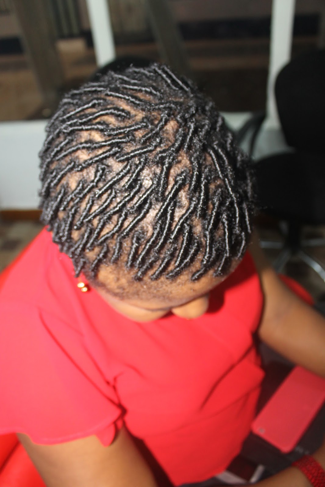 Linda's hair Jounrey to Locs - Appointment 1