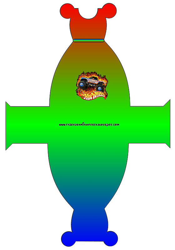 Hot Wheels Party: Free Printable Boxes. - Oh My Fiesta! in english