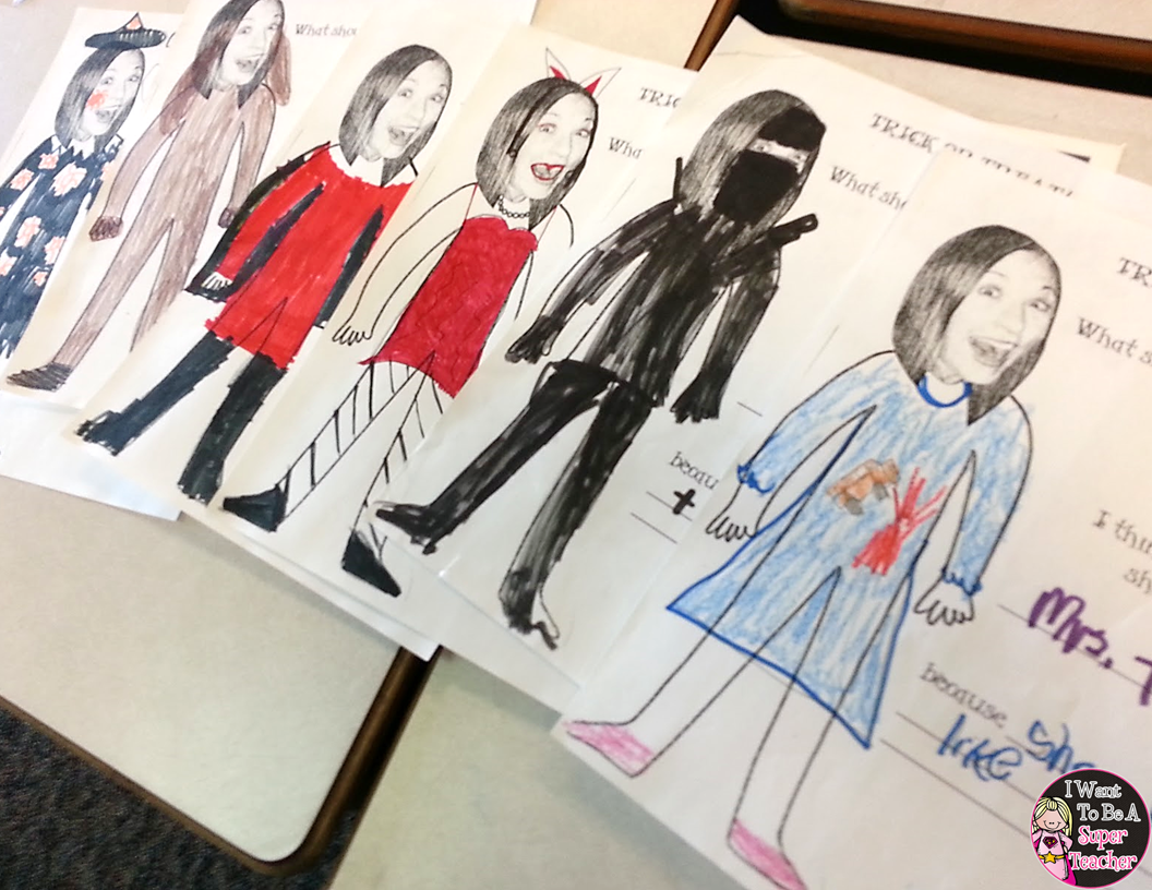 What Should my Teacher be for Halloween? Quick and simple art!