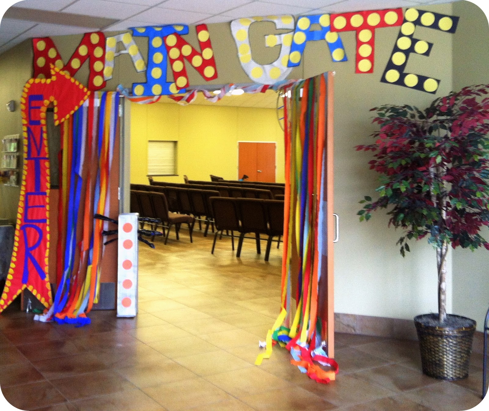 Taste and See: VBS Decorating Recap: The Sanctuary