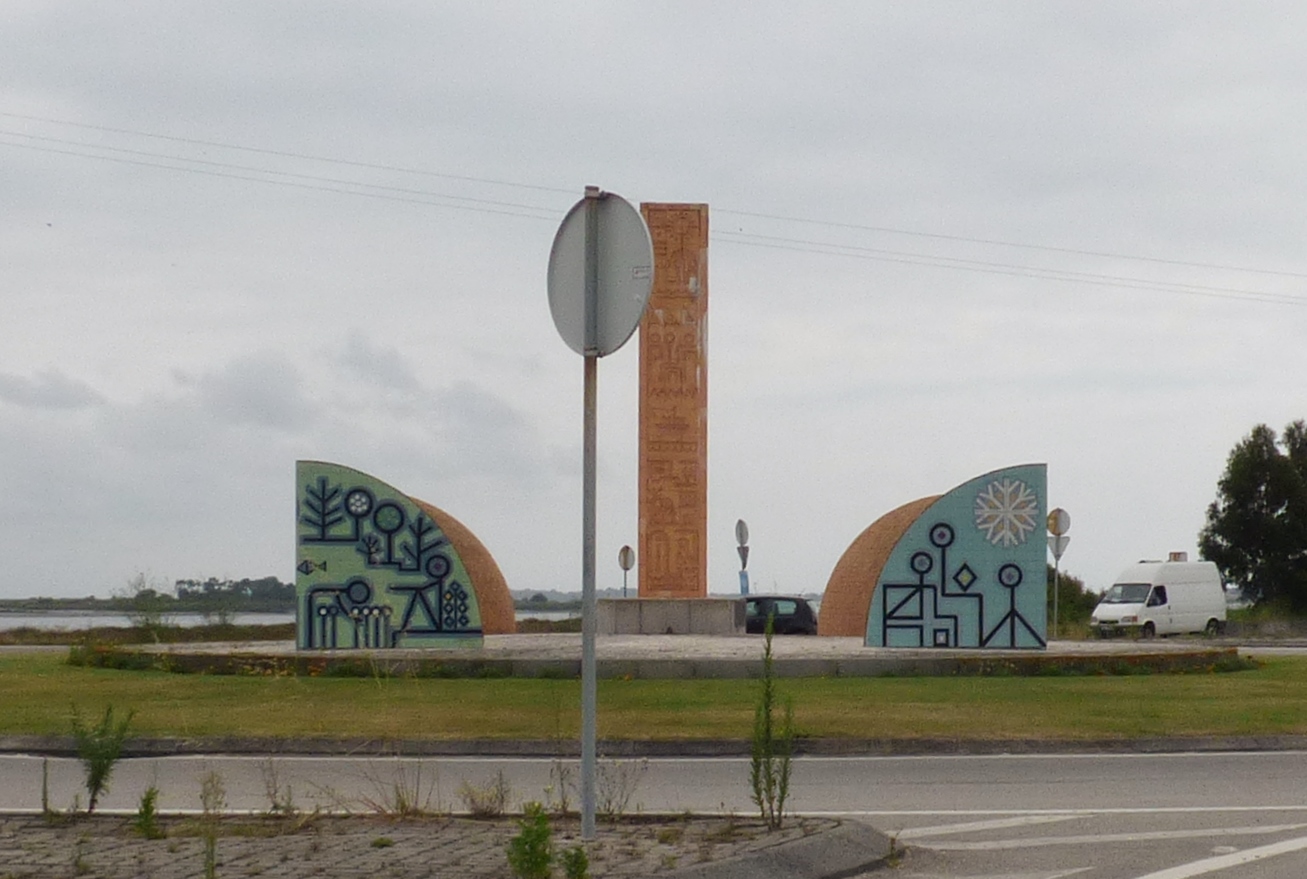 Viajar e Descobrir - Norte: Torreira - Conjunto Escultórico da Rotunda ...