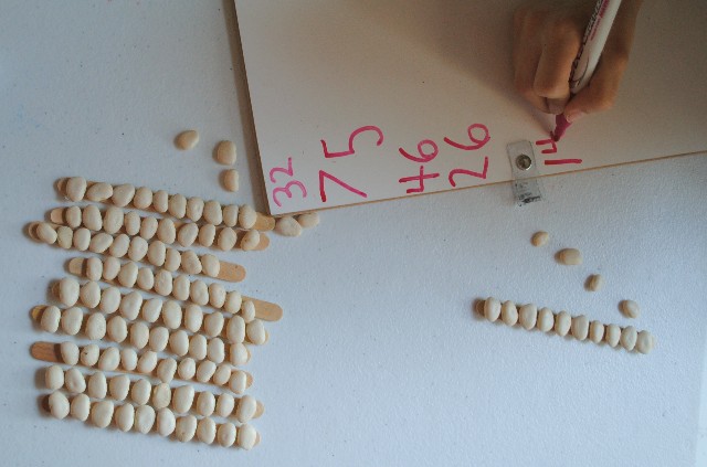 Mommy Maestra: Math Manipulative: Bean Counters {TUTORIAL}
