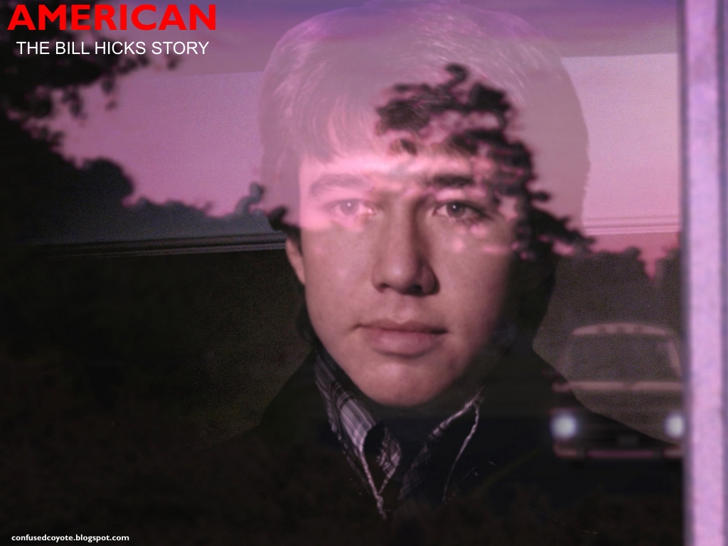 under the small umbrella: Bill Hicks Wallpaper