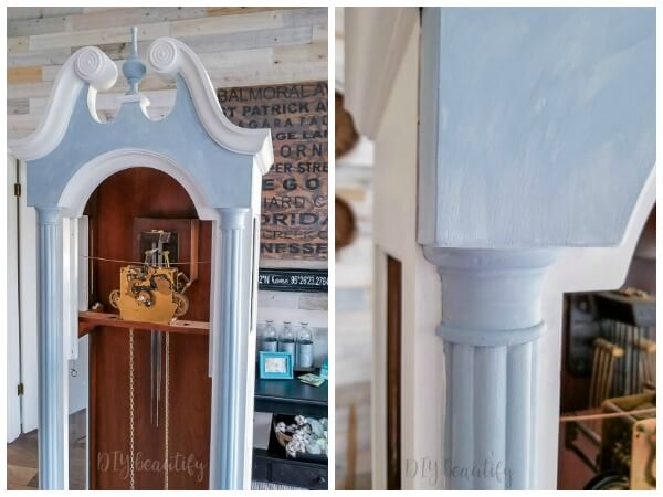 Grandfather Clock Makeover - DIY Beautify - Creating Beauty at Home
