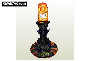 Lord of the Rings Dark Tower of Barad-dûr Papercraft | Papercraft ...