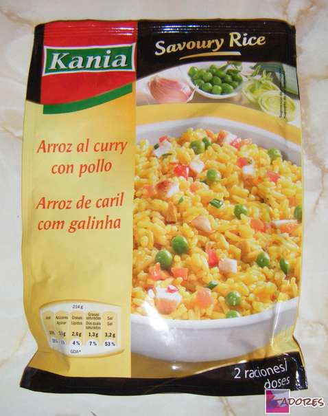 Arroz al curry con pollo Kania | Ktadores