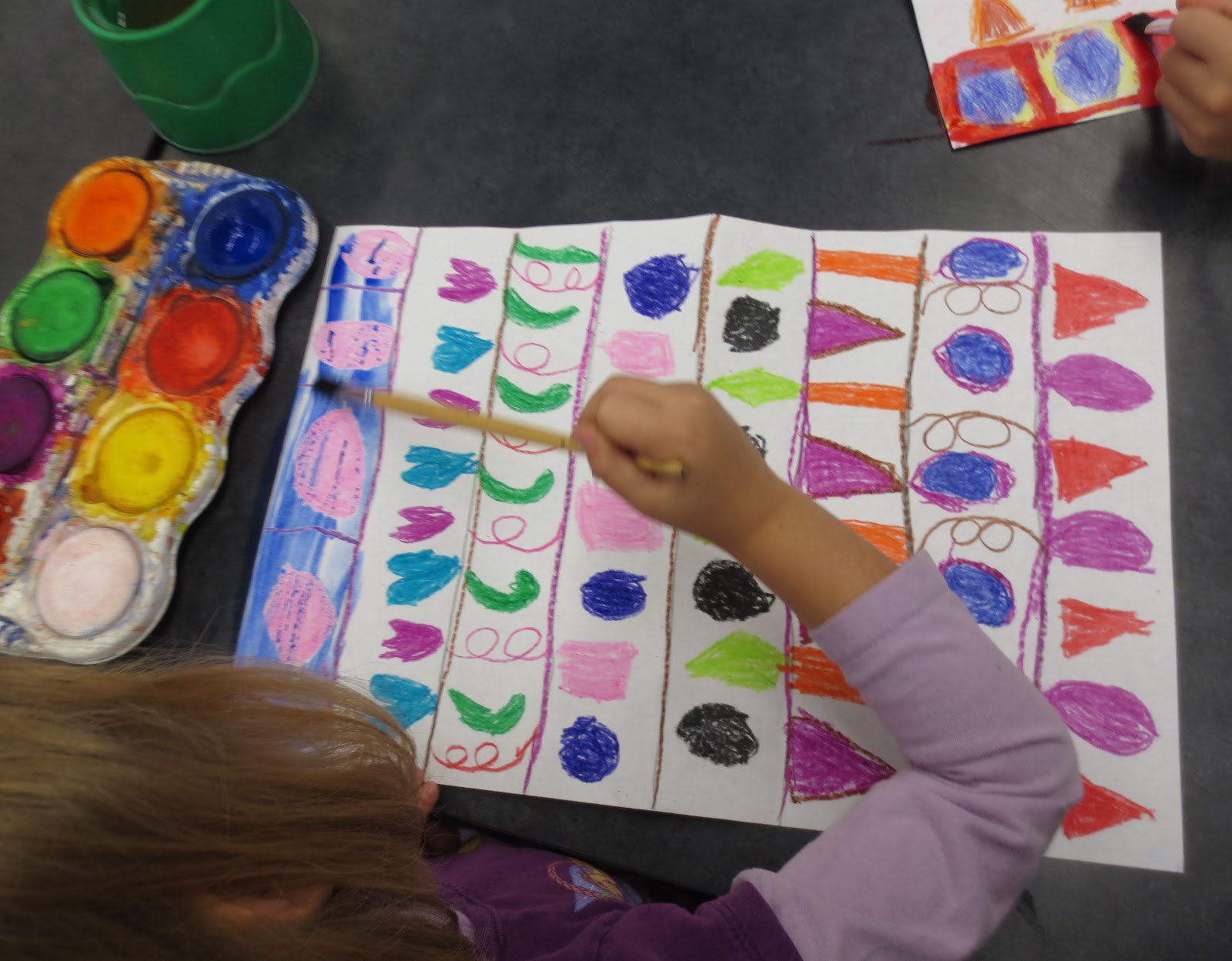 Zilker Elementary Art Class: Kinder Patterns