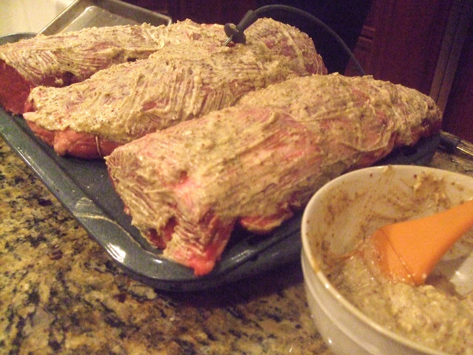 Mustard-Crusted Beef Tenderloin