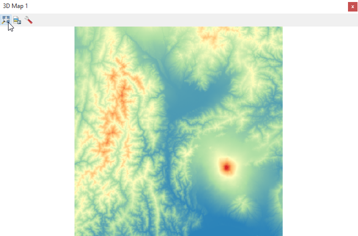 Digital Elevation Model (DEM) 3D Visualization in QGIS