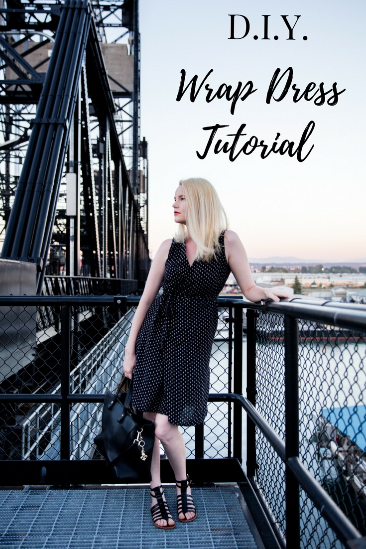 Sew Very Lovely: A Tutorial for your Inner-Urbanista: The DIY Wrap Dress
