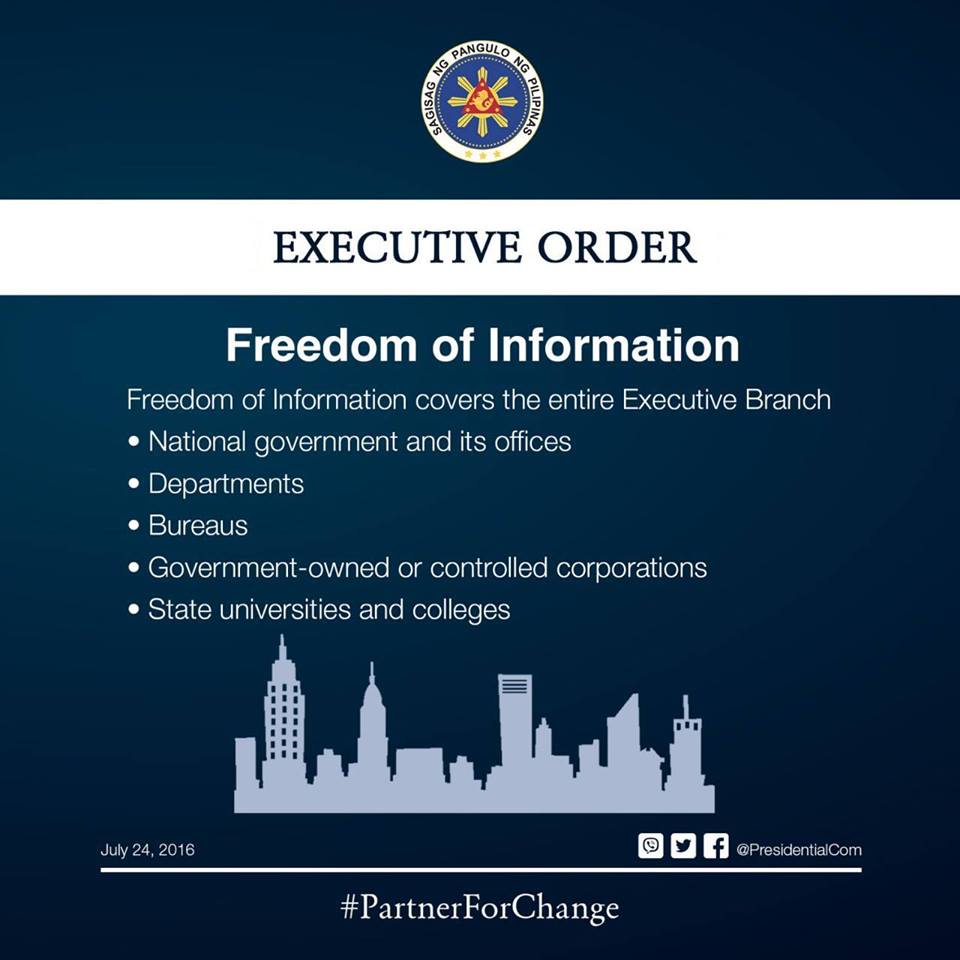 IN PHOTOS: Duterte signs EO on Freedom of Information (FOI)