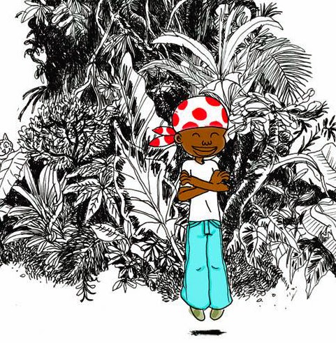 babook: Portrait de l'illustrateur Moniri M' Baé