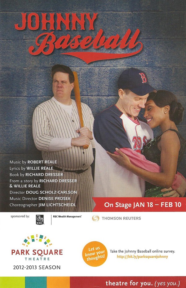 Cherry and Spoon: "Johnny Baseball" at Park Square Theatre
