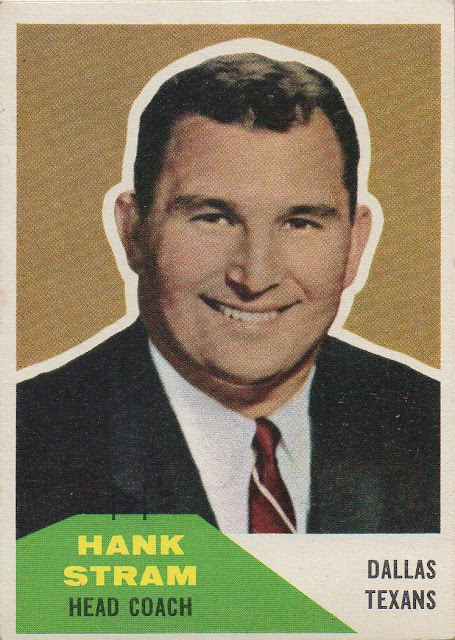 I Feel Like A Collector Again: 1960 Fleer #116 Hank Stram -or- Crossing ...