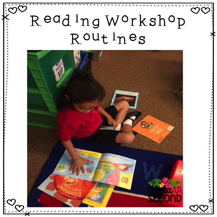 Aloha to Second: Reading Workshop Routines