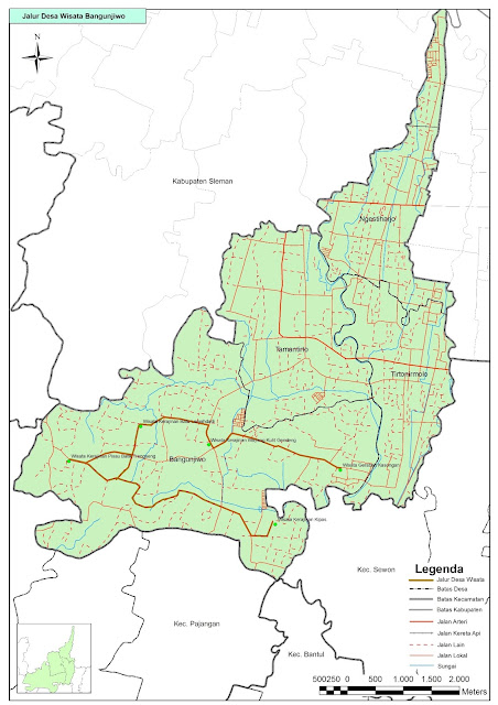 Bantul Magnificent: Kumpulan Peta Kabupaten Bantul