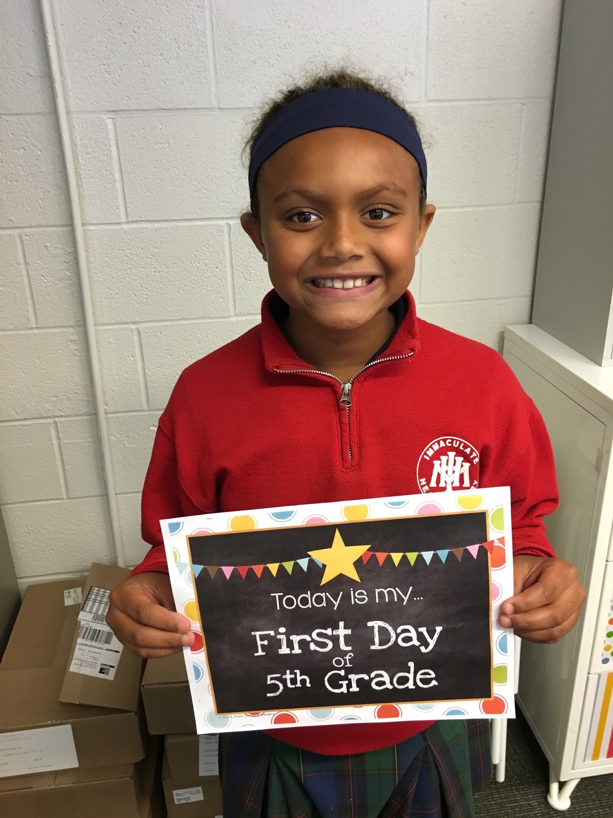 Mrs. Florey's Class Blog: First Day of 5th Grade!
