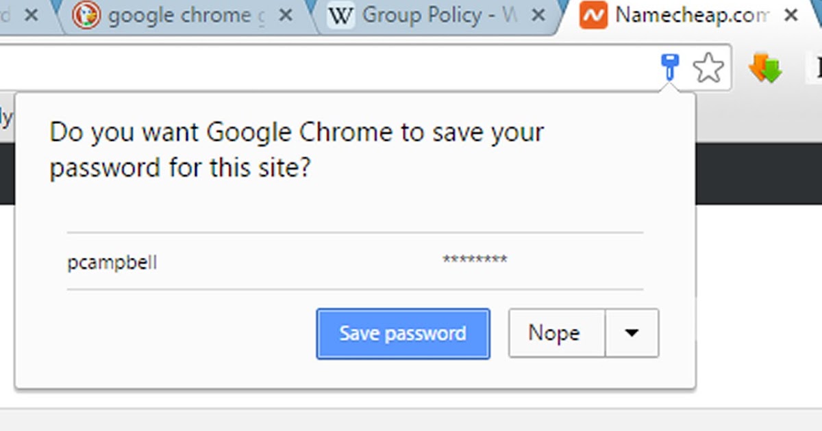 My Python Courses: Chrome gets rid of passwords