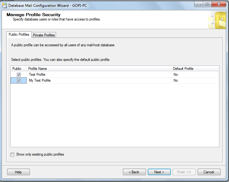 Sending Email From MS SQL server using sp_send_dbmail stored procedure | GOPI's PORTAL
