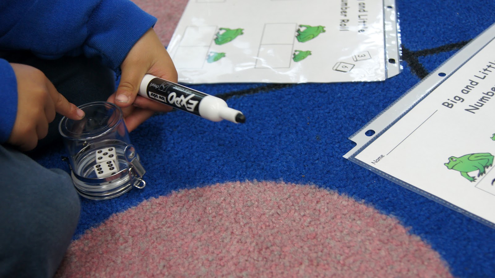 Pre-K Tweets: Math Tubs and April Centers