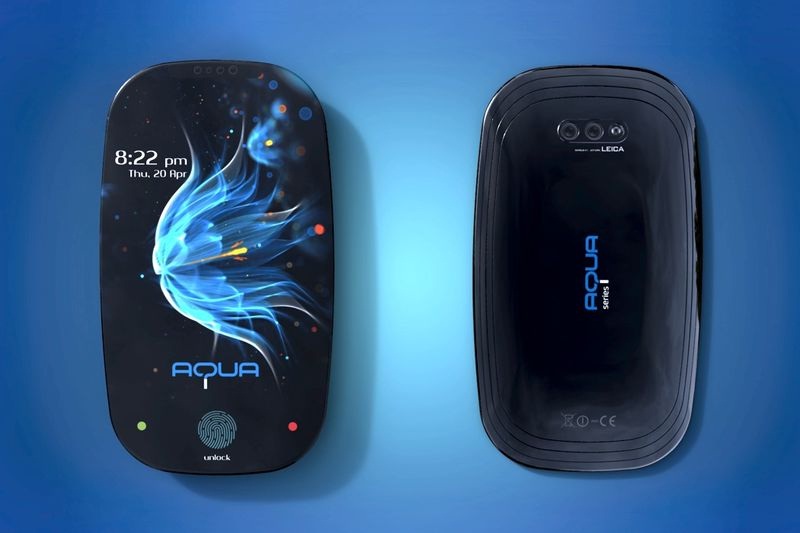 Tecnoneo: El smartphone 'Aqua' tiene una forma que se adapta a nuestra mano