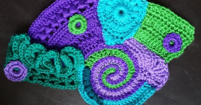 Lindevrouwsweb: Free Form Crochet Along
