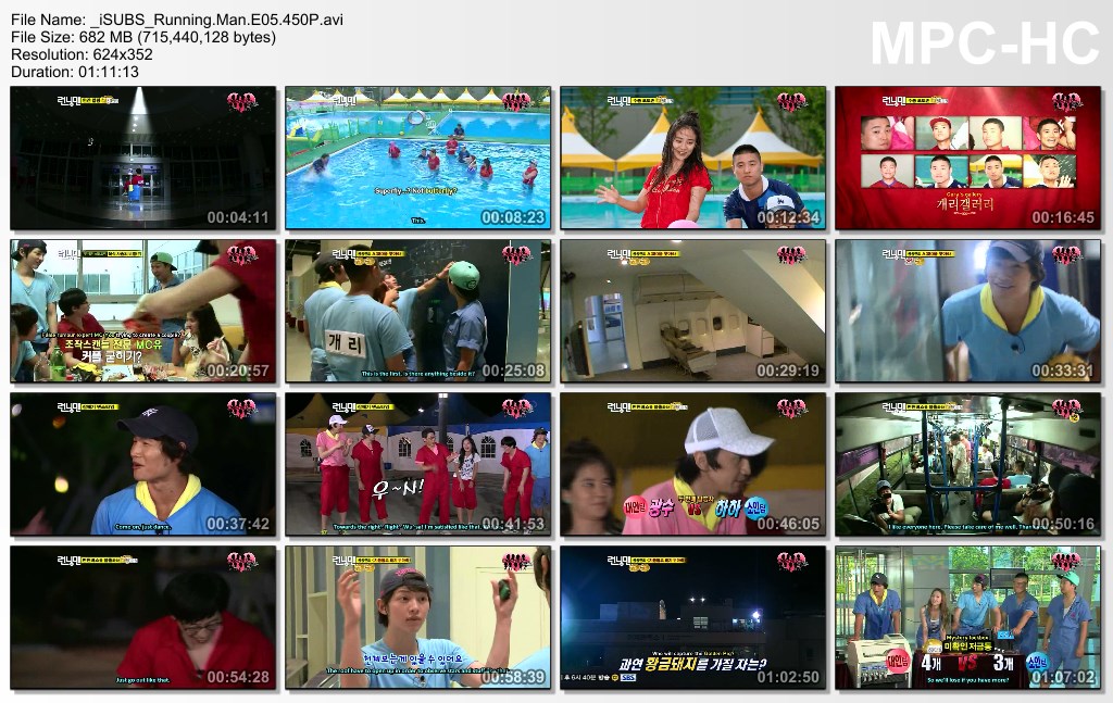 Old Running Man (Isubs): Running Man Eps 1 - 10