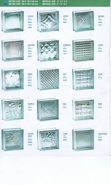 Jual Glass Block Mulia Malang: Macam -macam Harga Glass Block dan ...