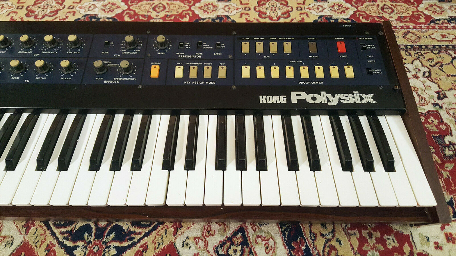 MATRIXSYNTH: Korg PolySix Analog Polyphonic Synth With MIDI + Mods