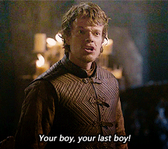 Game of Thrones Gifs: Theon Greyjoy Gifs
